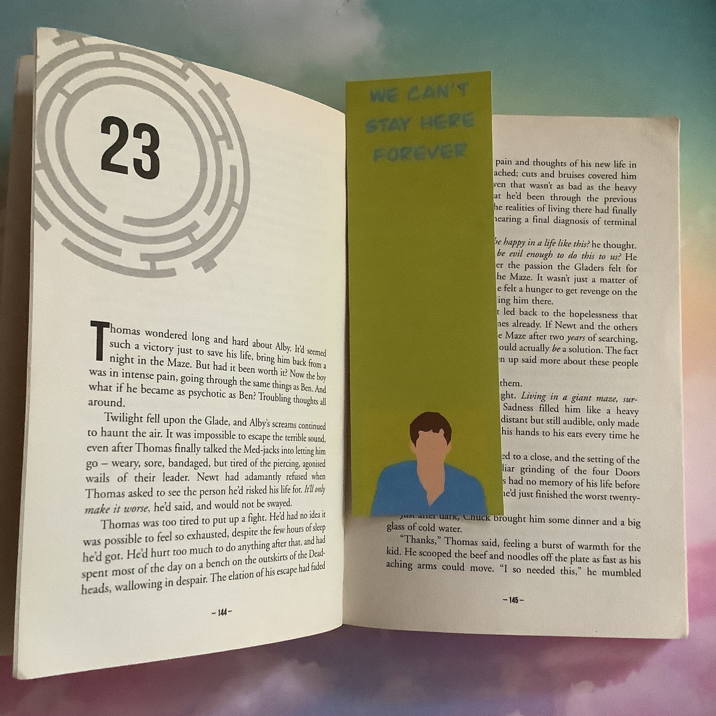 The Maze Runner Inspired Bookmarks / Dylan OBrien / Thomas | Etsy