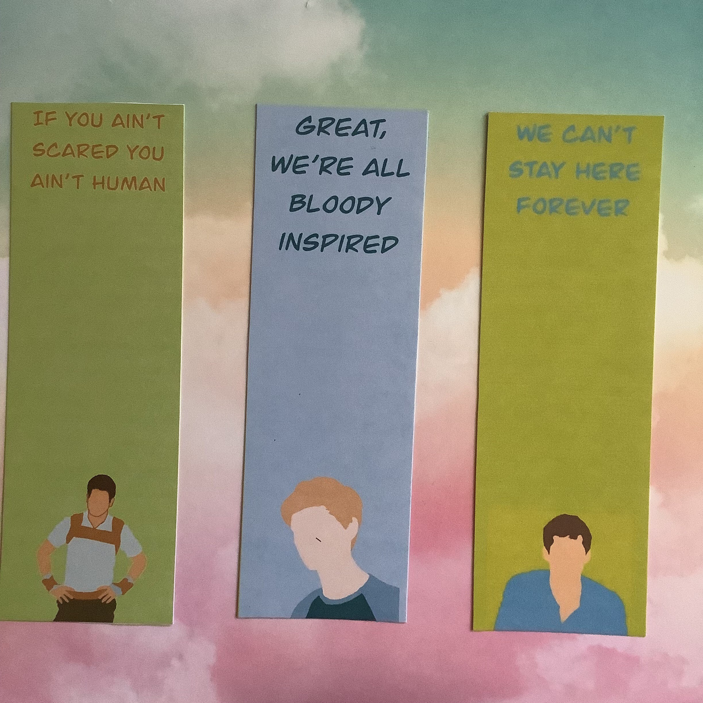 The Maze Runner Inspired Bookmarks / Dylan OBrien / Thomas | Etsy