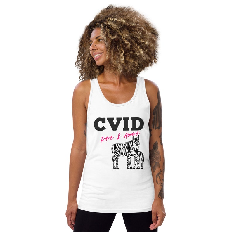 CVID Rare and Aware Tank, CVID Tank, Rare and Aware Tank, Zebra Tank ...