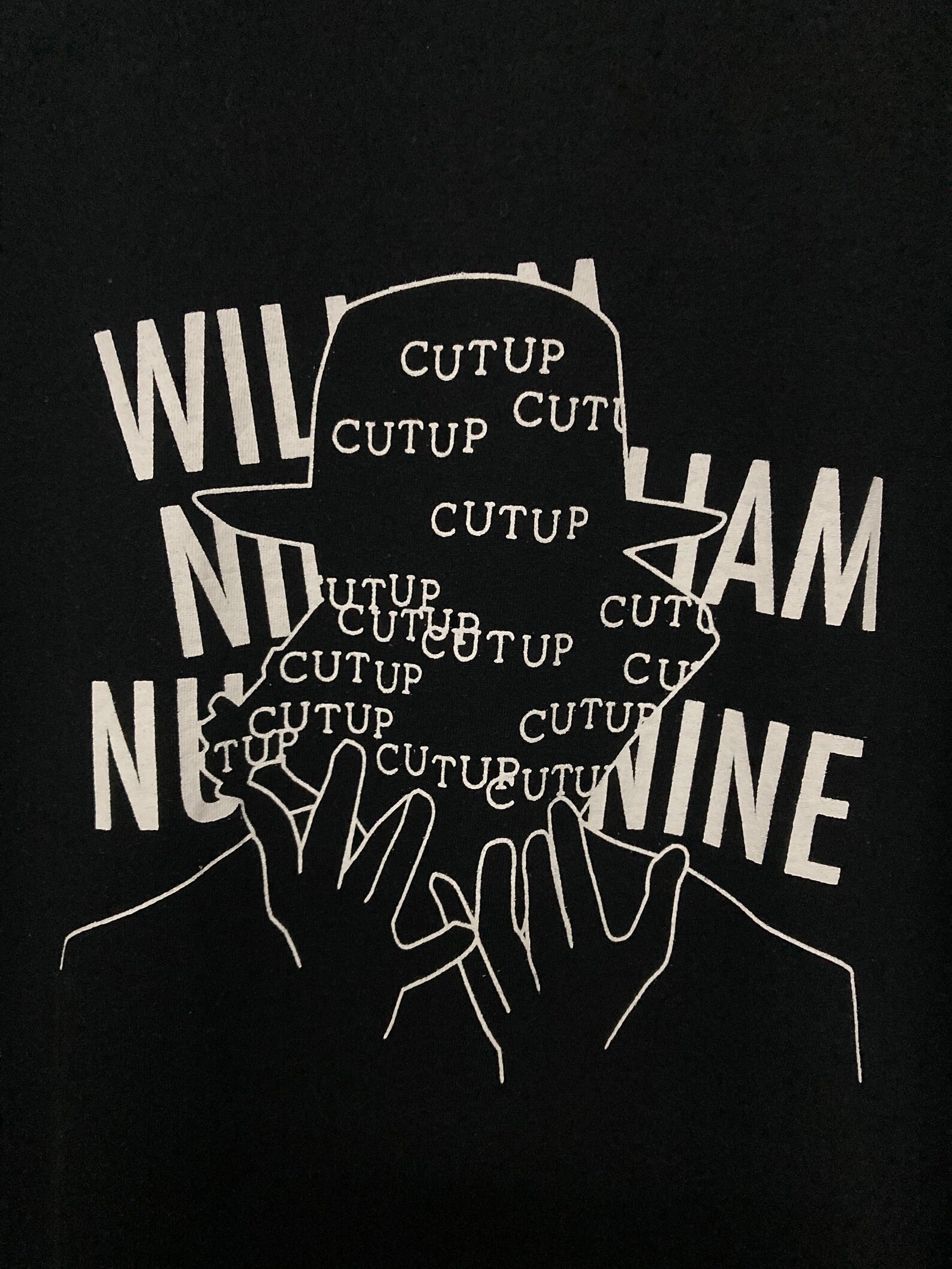 Number Nine ‘cut Up’ William Burroughs T-shirt - Etsy