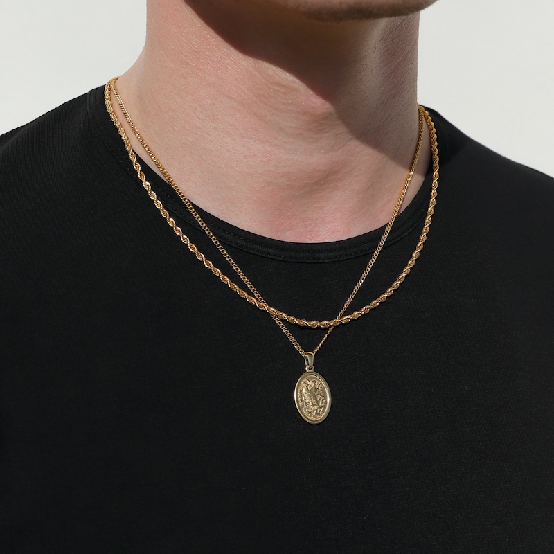 Gold St.michael - Etsy