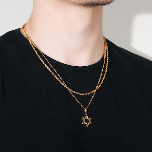 Jewish Star Necklace - Etsy