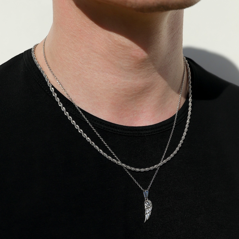 Angel Wing Chain for Men - Etsy