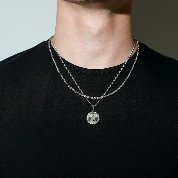Mens vintage pendant necklace store