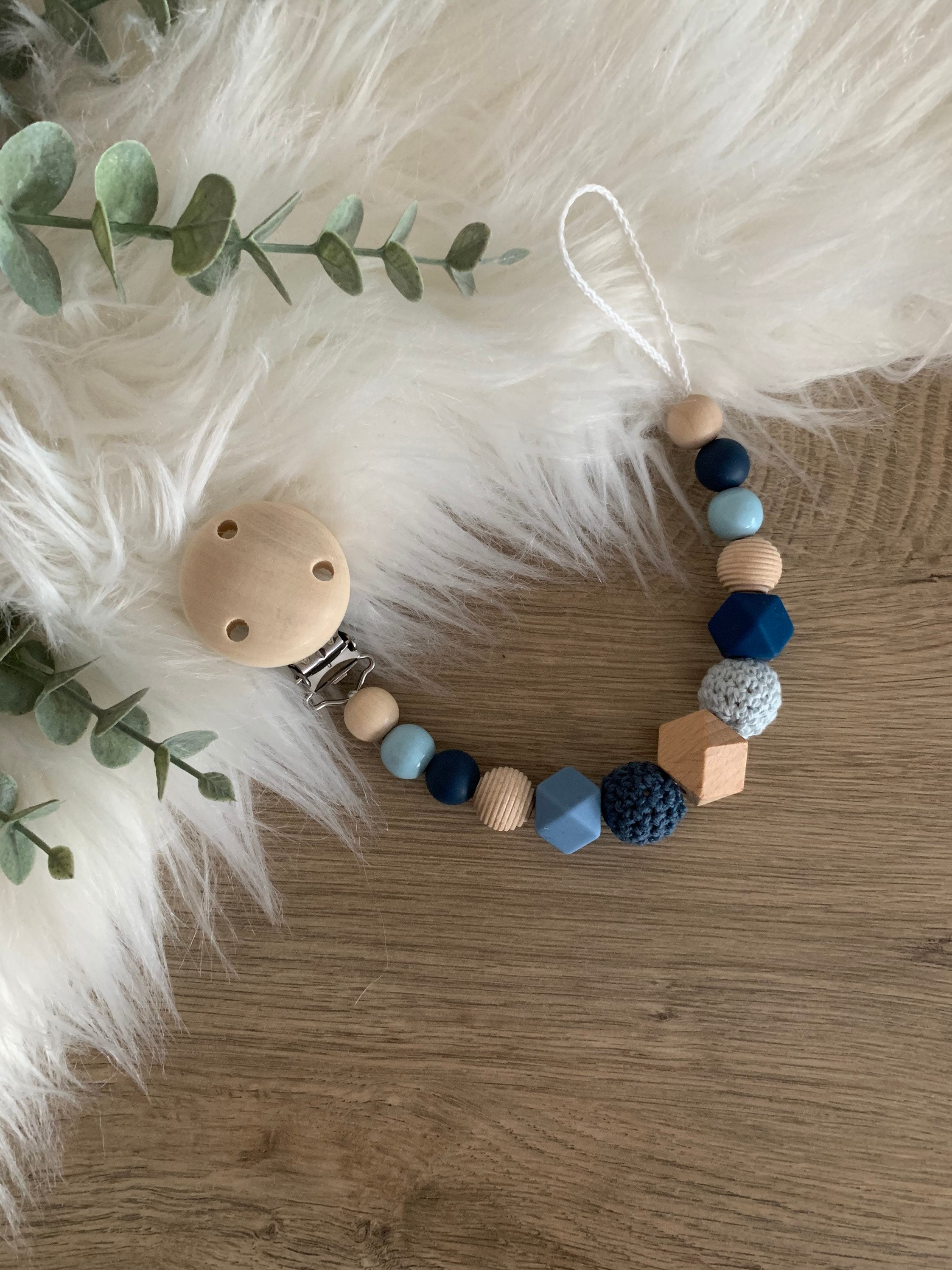 Pacifier chain for girls and boys | Etsy