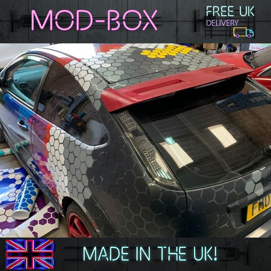 Hexagon Car Wrap Decal Sheets - Etsy