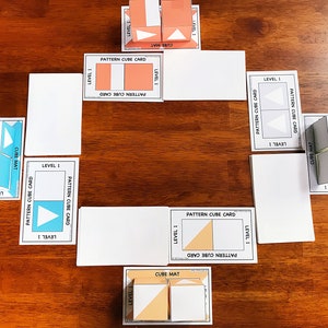 Pattern Genius: Pattern Matching Cube Game, LEVEL 1 for Prek-k [DIGITAL ...