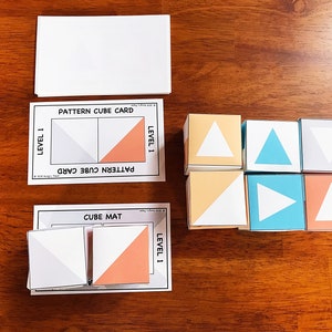 Pattern Genius: Pattern Matching Cube Game, LEVEL 1 for Prek-k [DIGITAL ...