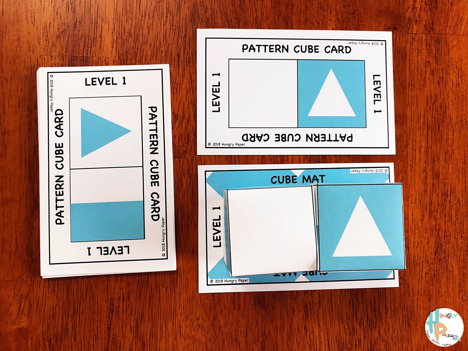 Pattern Genius: Pattern Matching Cube Game, LEVEL 1 for Prek-k [DIGITAL ...
