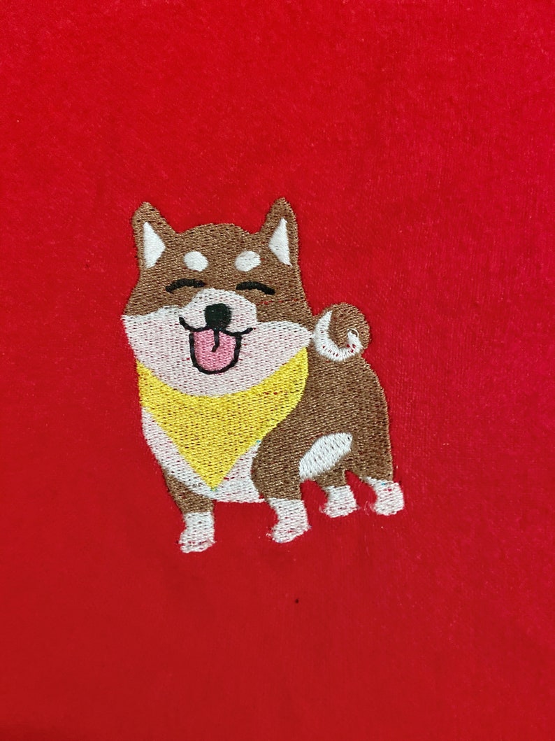 Shiba Inu MACHINE EMBROIDERY DESIGN Shiba Inu Machine Embroidery File ...