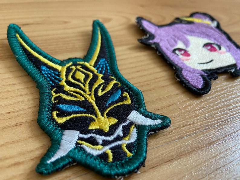 Genshin Impact Xiao MACHINE EMBROIDERY File - Cute Video Game Machine ...