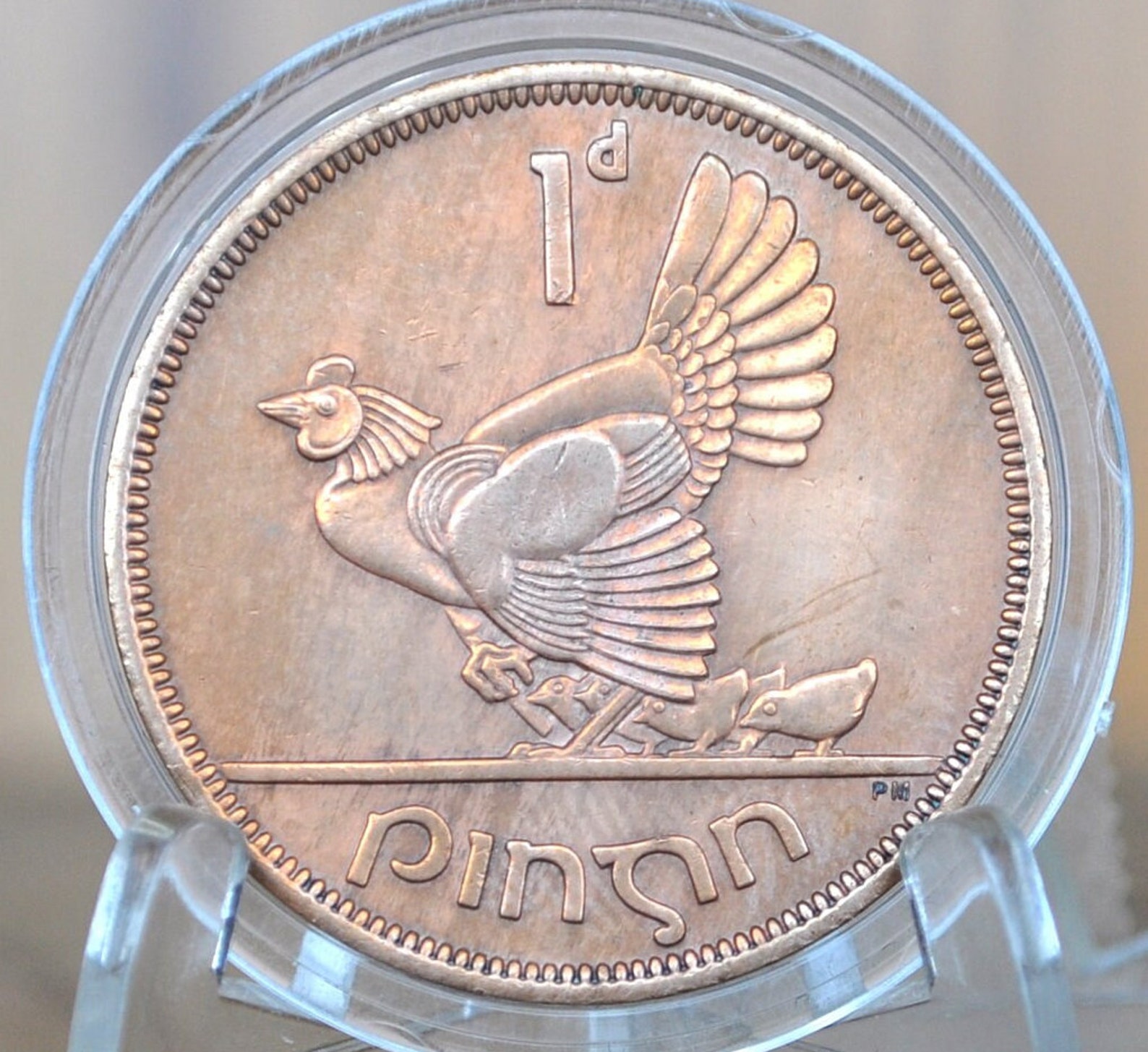 Irish 1 Penny Coins! - Choose by Date - Vintage Irish One Cent Coin ...