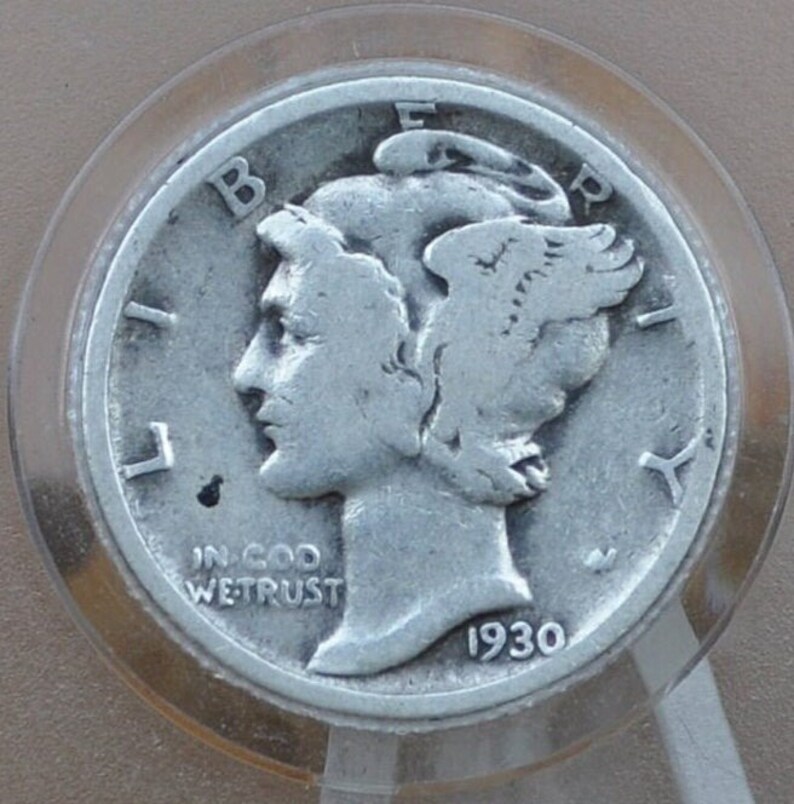 1930 Mercury Silver Dime - Choose by Grade - Great Detail - 1930P ...