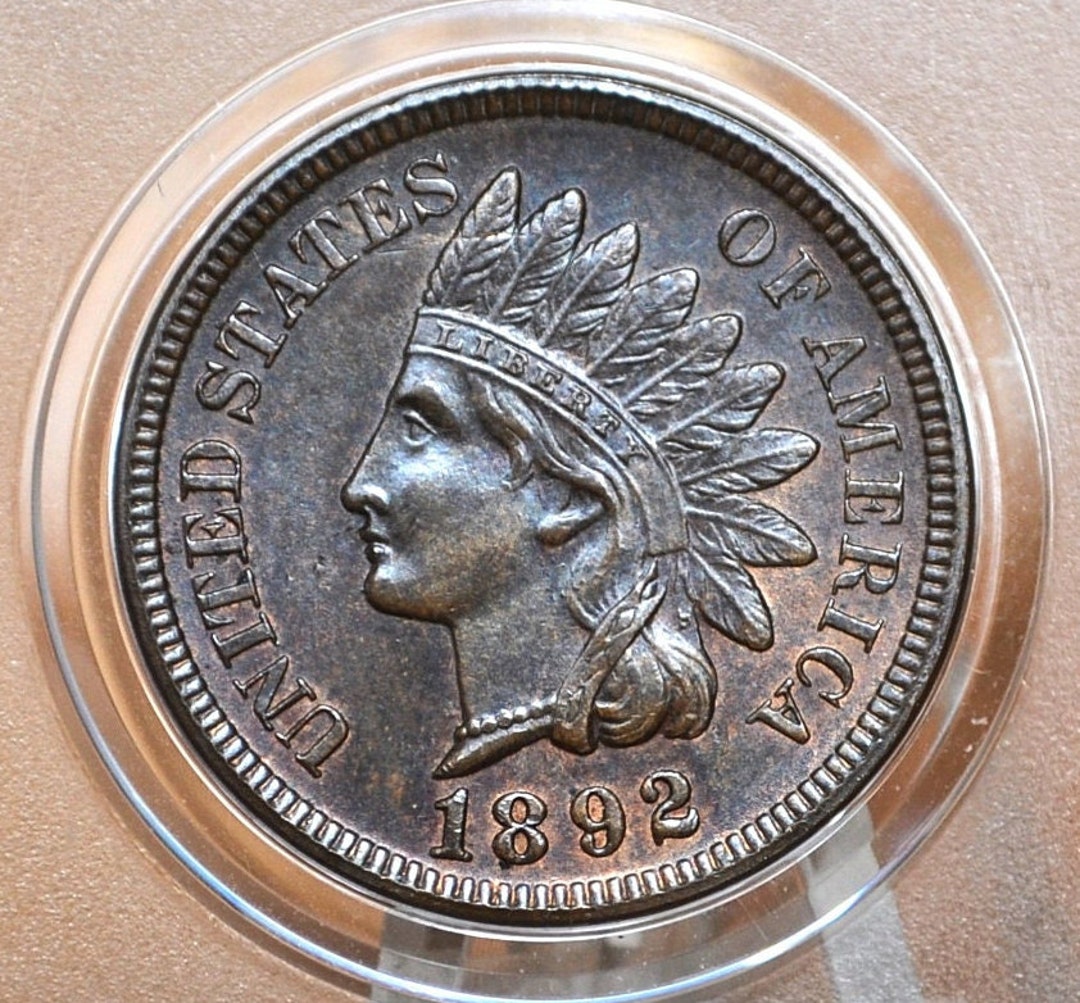 1892 Indian Head Cent - Choose by Grade G-XF (good to Extremely Fine ...