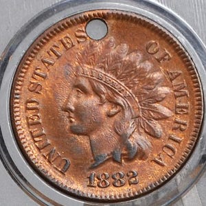 1882 Indian Head Cent - Choose by Grade / Condition - Indian Head Penny ...