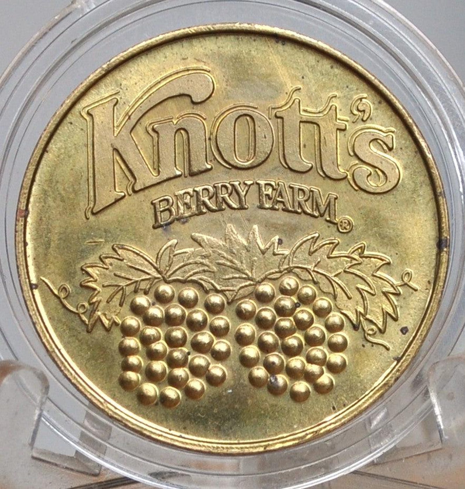 Knott's Berry Farm Souvenir Token - Souvenir From Knott's Berry Farm ...