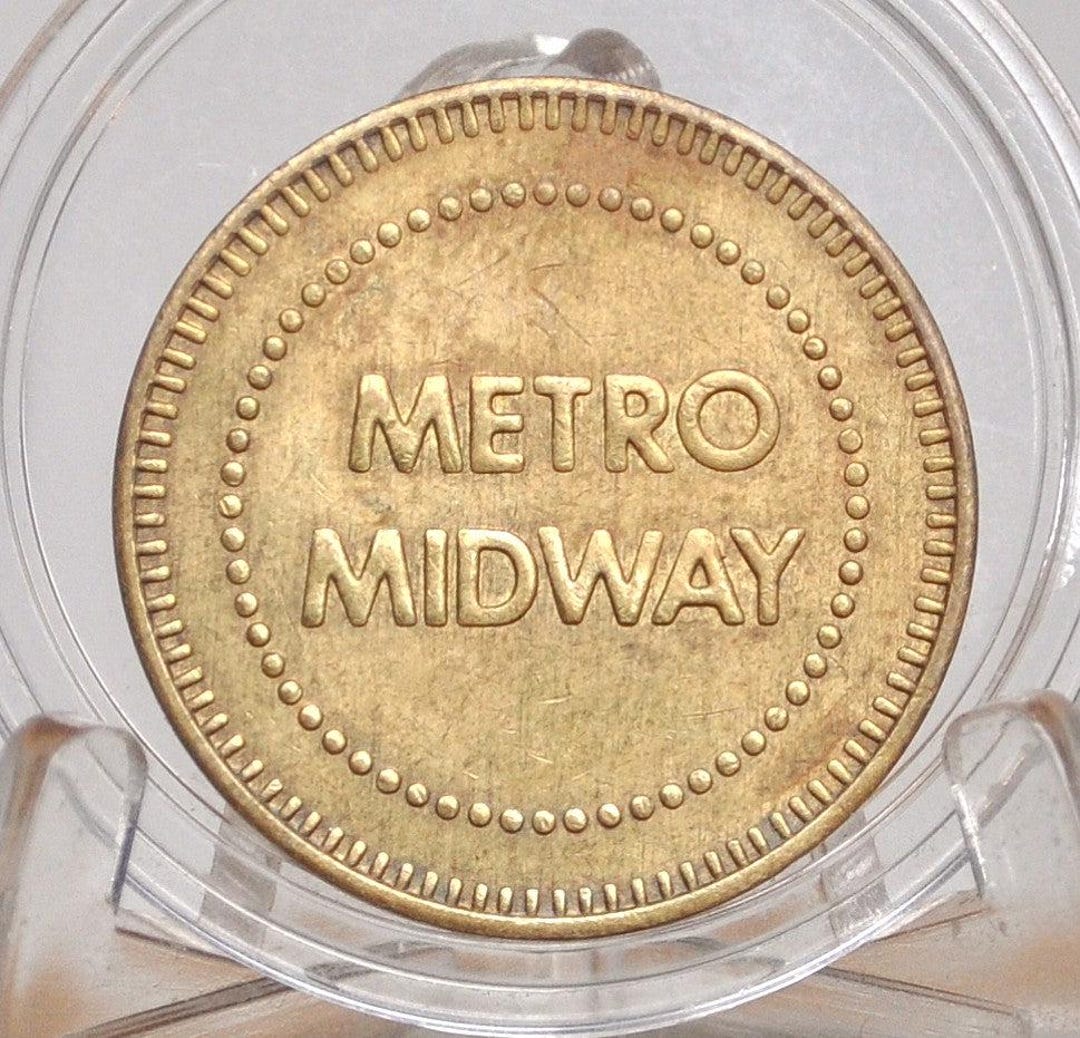 Metro Midway Pepsi Phoenix Arizona Token - Pepsi Transit Token - Pepsi ...