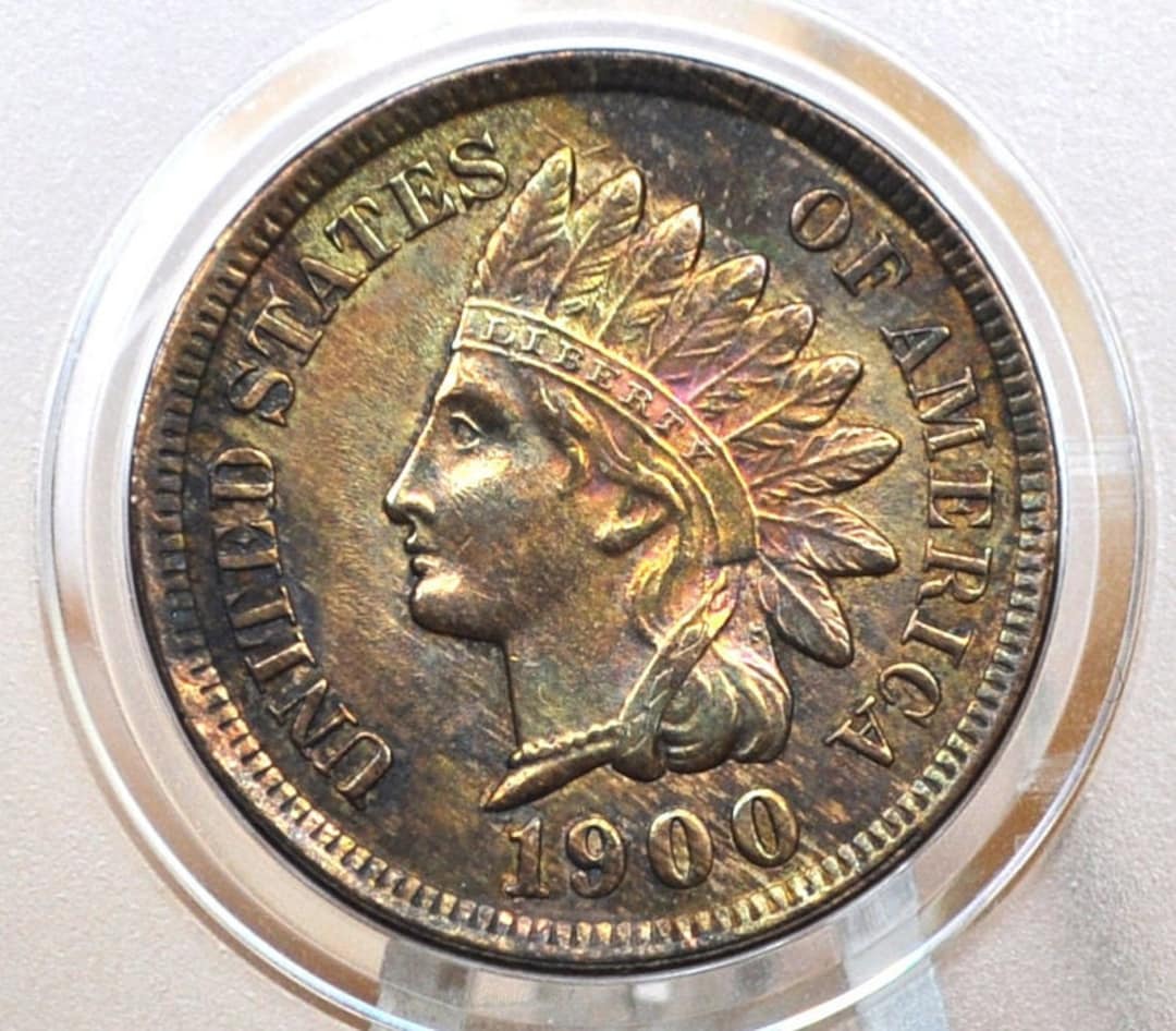 1900 Indian Head Penny - Choose by Grade / Condition - Great Detail ...