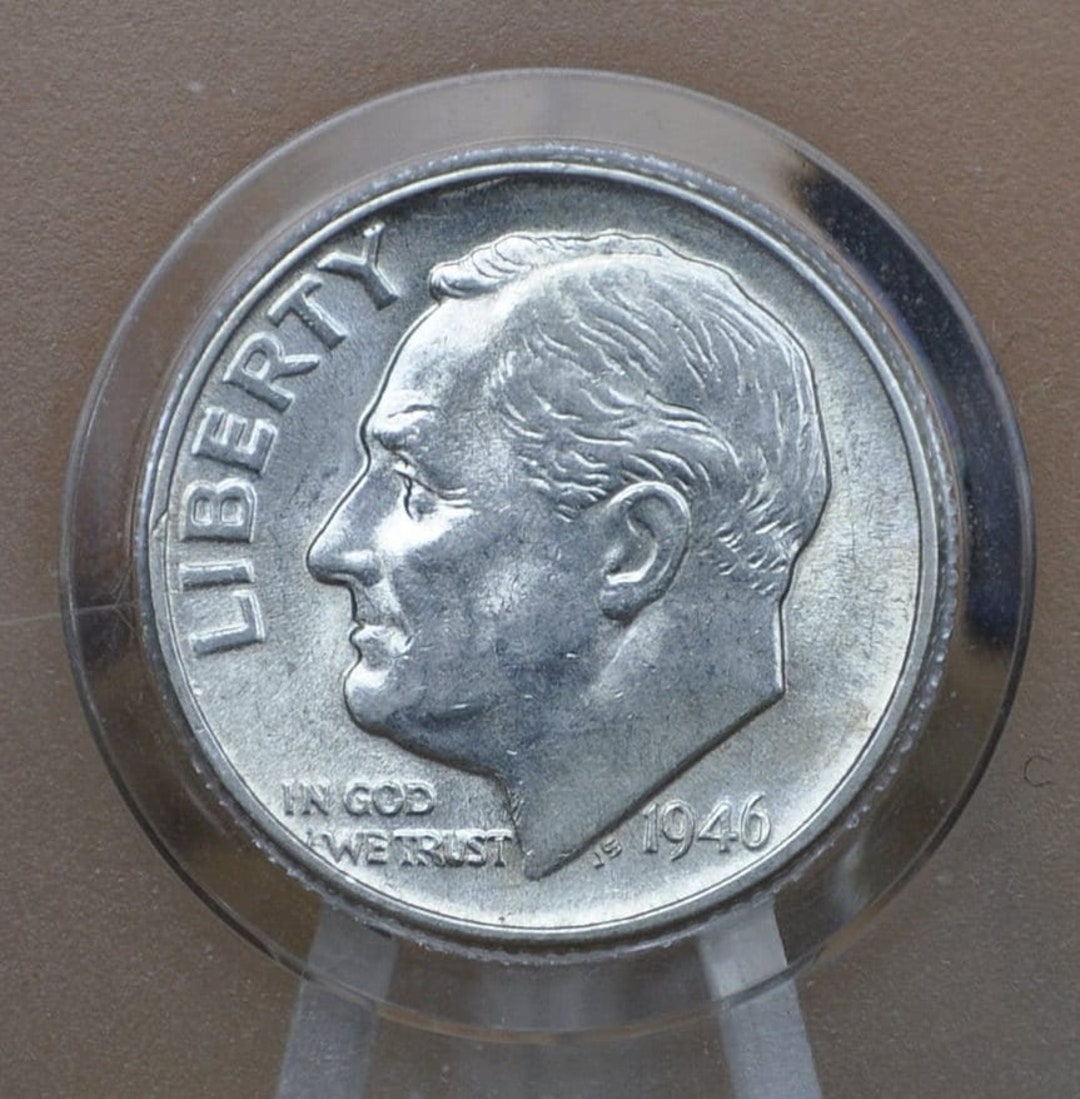 1946 Pds Roosevelt Silver Dimes - Choose Mint and Grade - Roosevelt ...