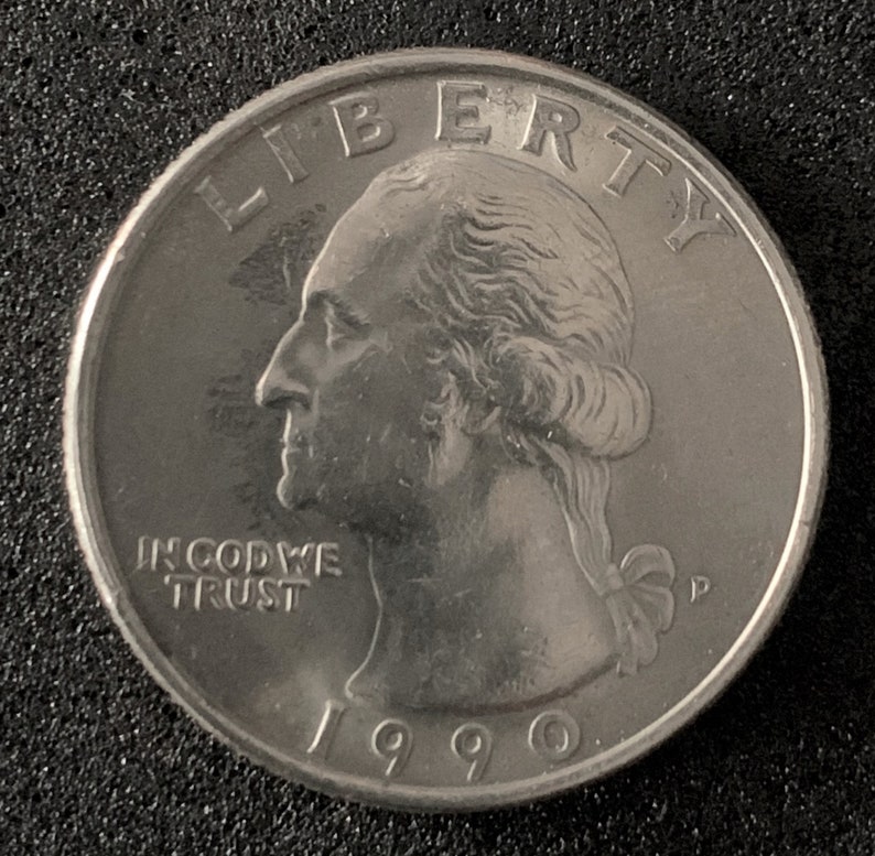 1990 to 1998 Quarter Dollar Washington Quarter - Etsy