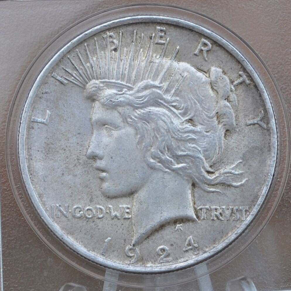 1924 Peace Silver Dollar - Choose by Grade XF-MS63 - 1924 P Silver ...