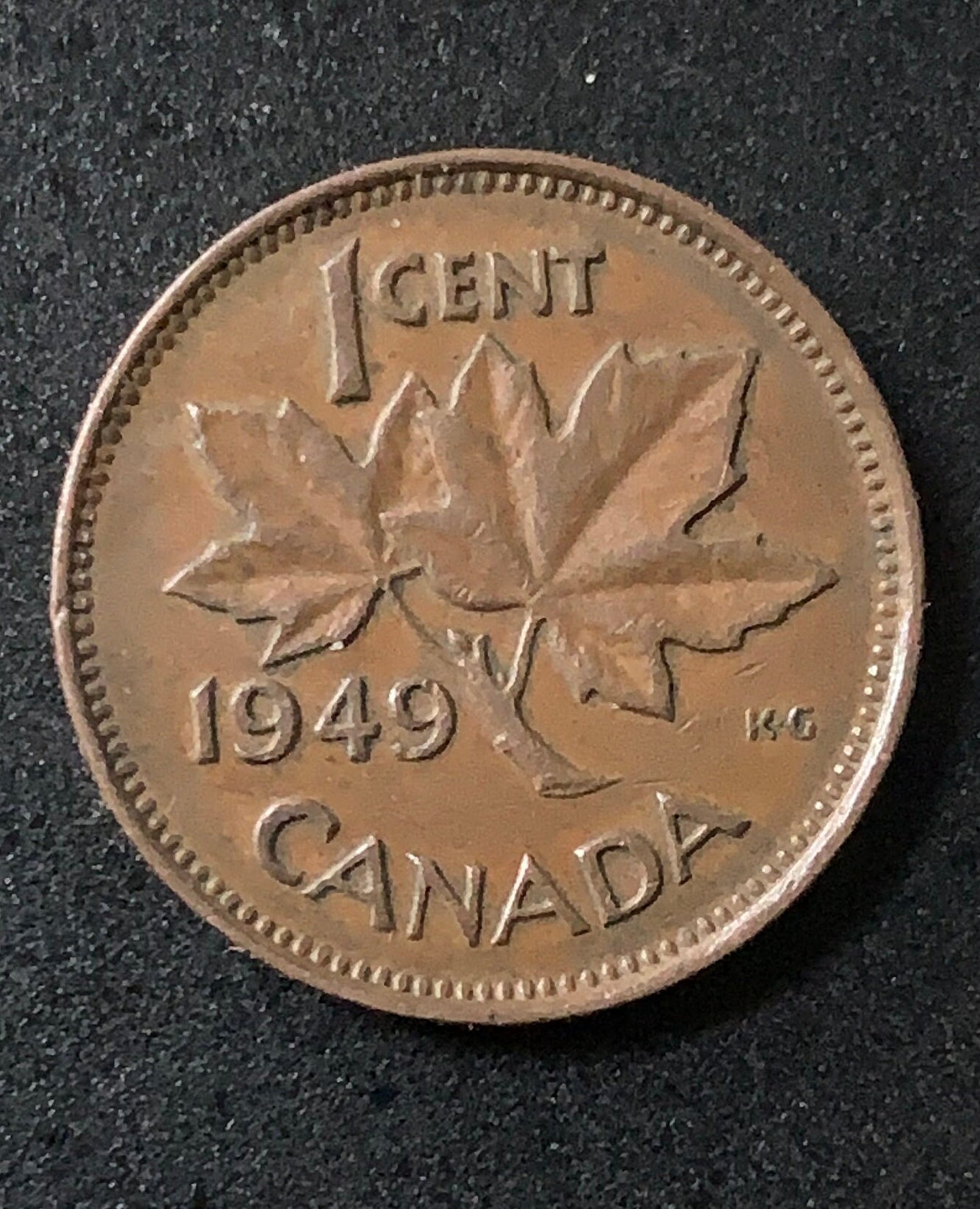 Canadian Small Cent - King George VI - 1948 to 1952 - Select Year(s ...