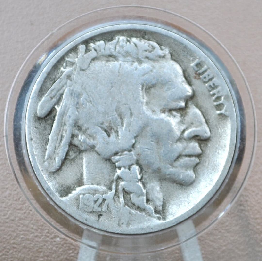 1927-D Buffalo Nickel - Choose by Grade / Condition - 1927 D Indian ...