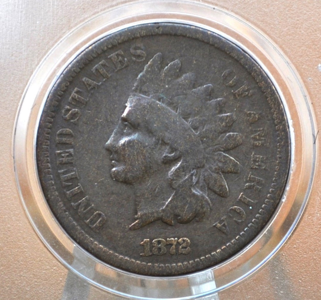 1872 Indian Head Penny - Choose by Grade / Condition - Key Date Indian ...
