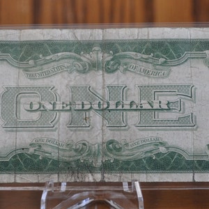 1934 1 Dollar Silver Certificate Choose by Grade Fr1606 Funny Back Note ...