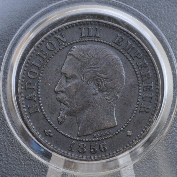 1856 Napoleon Coin - Etsy Canada