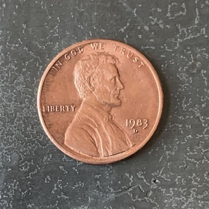 1983 D Lincoln Memorial Penny Cent - Fantastic Condition - 39th ...