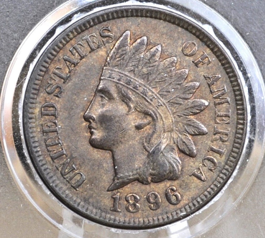 1896 Indian Head Penny - Choose by Grade / Condition - Indian Head Cent ...