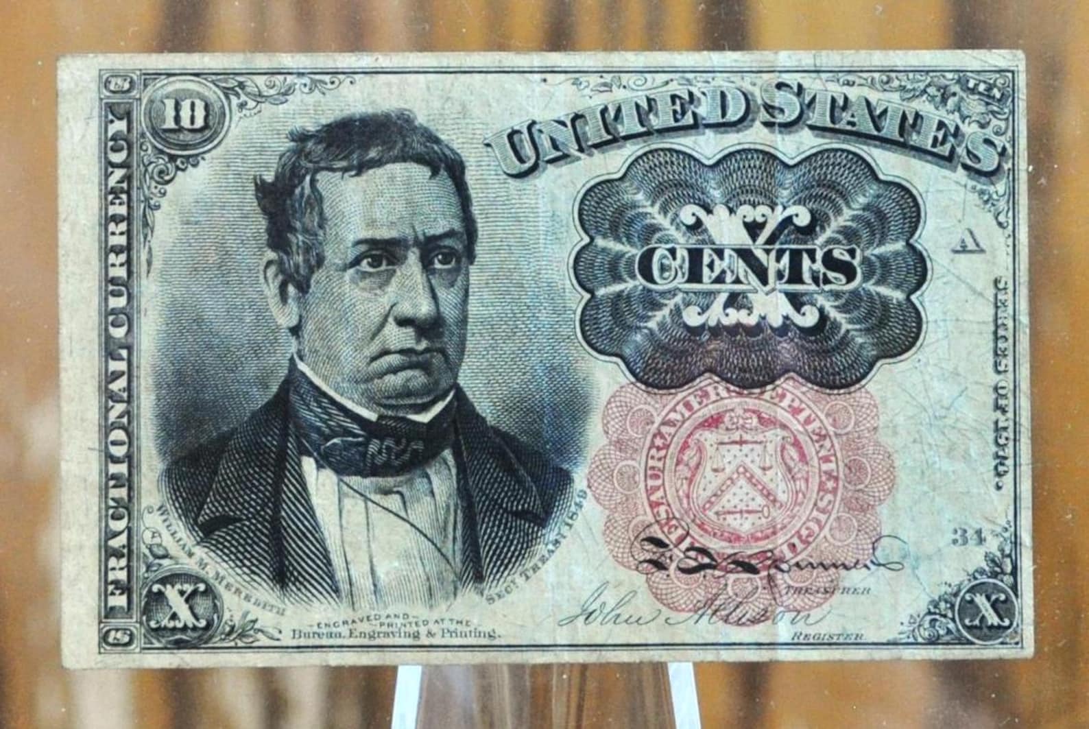 1874 5th Issue Fractional Currency 10 Cent - Choose by Grade/condition ...