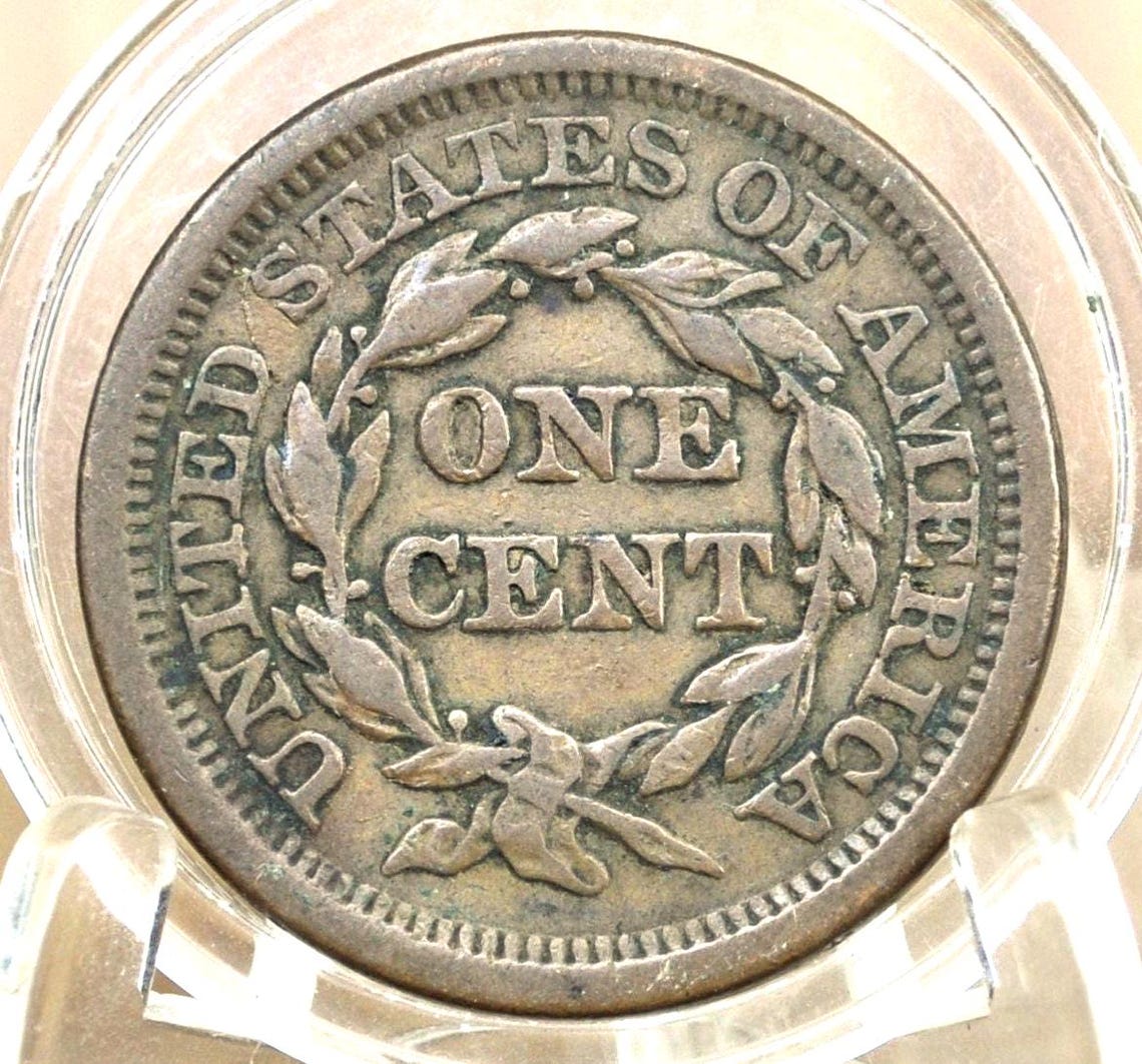 1854 Braided Hair Large Cent - Choose by Coin / Grade - 1854 Coronet ...