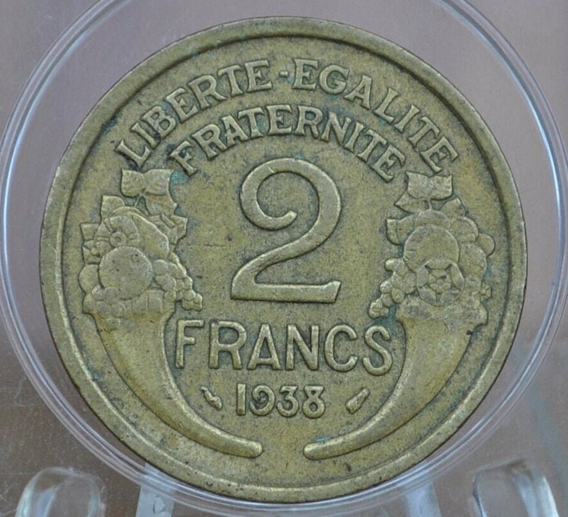 1938, 1939 & 1941 French 2 Francs - Choose by Date - Amazing Condition ...