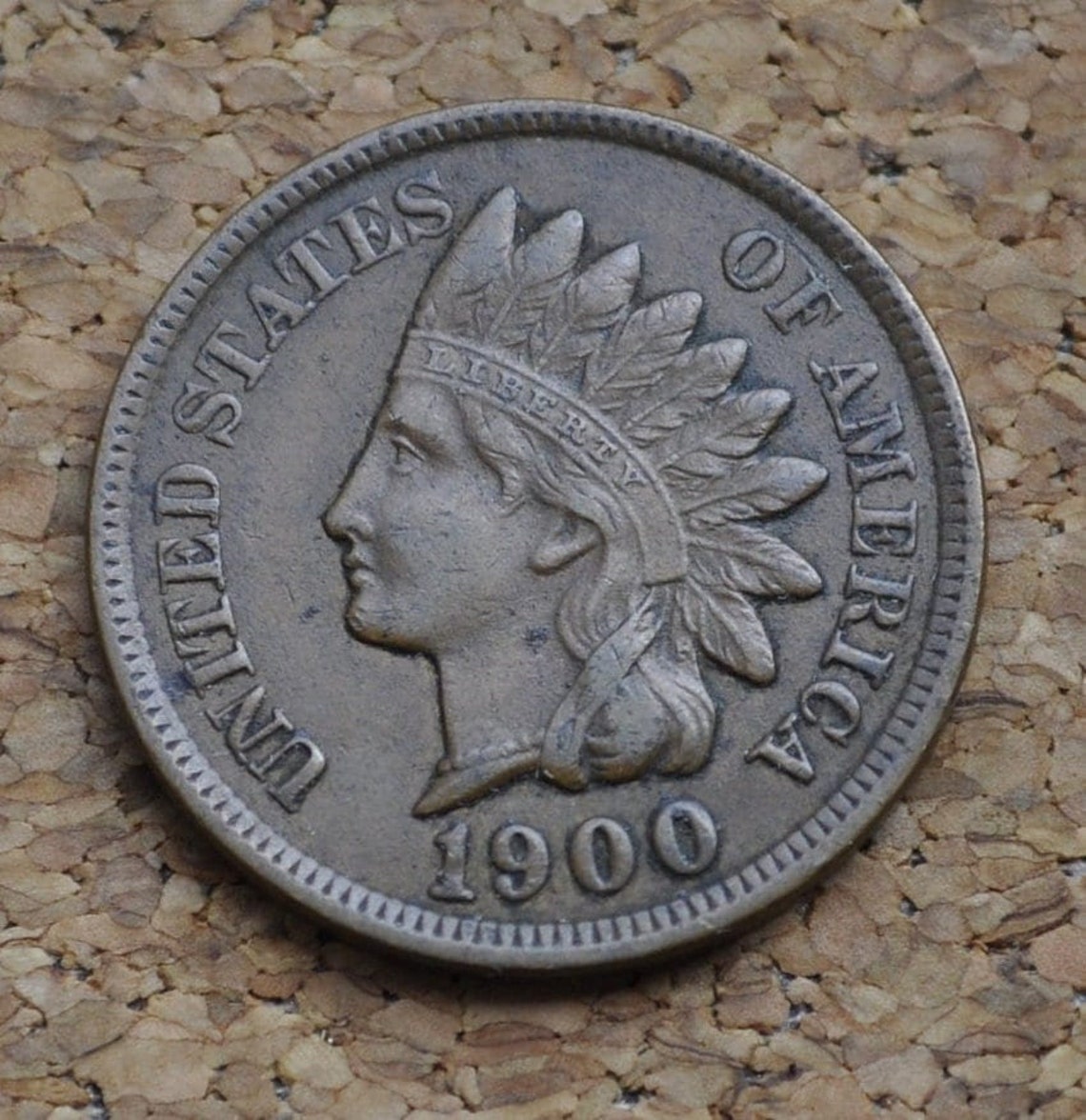 1900 Indian Head Penny - Choose by Grade / Condition - Great Detail ...