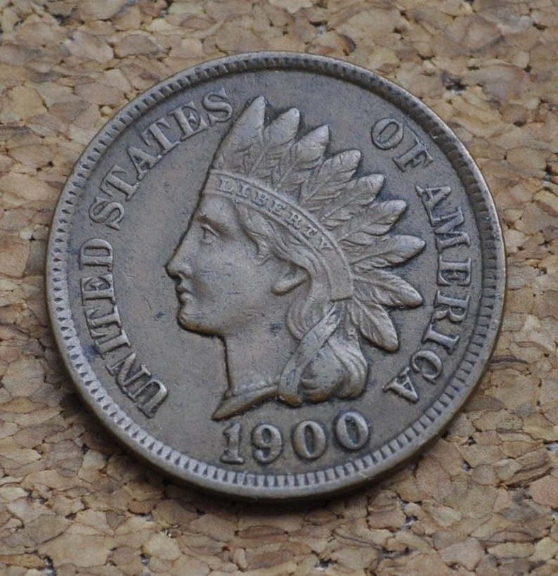 1900 Indian Head Penny - Choose by Grade / Condition - Great Detail ...