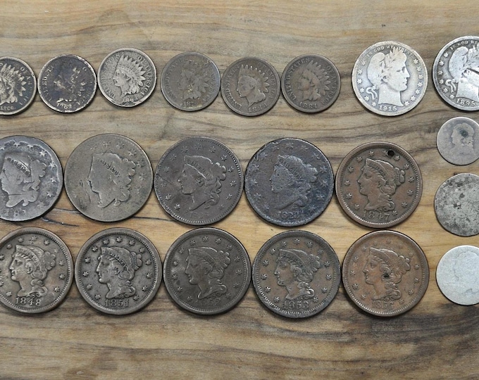 Old US Coin Lot - Exact Coins Photographed - Great Dates, Varying ...