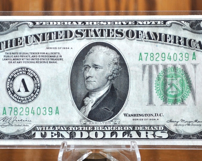 1934 20 Dollar Bill - Choose by Grade - Random Series 1934 Twenty ...