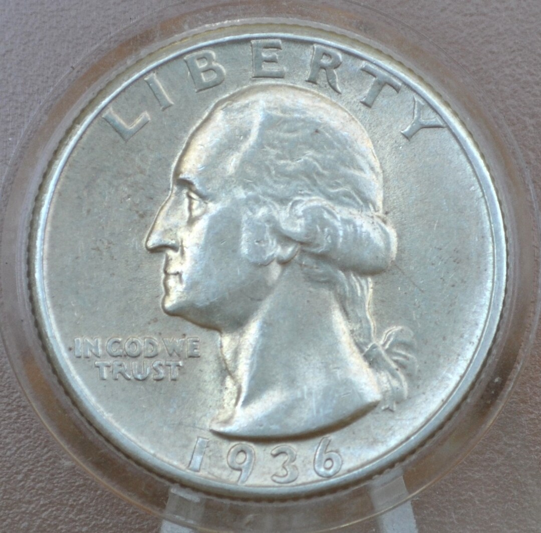 1936 Washington Quarter - Choose by Grade - Philadelphia Mint - 1936-P ...