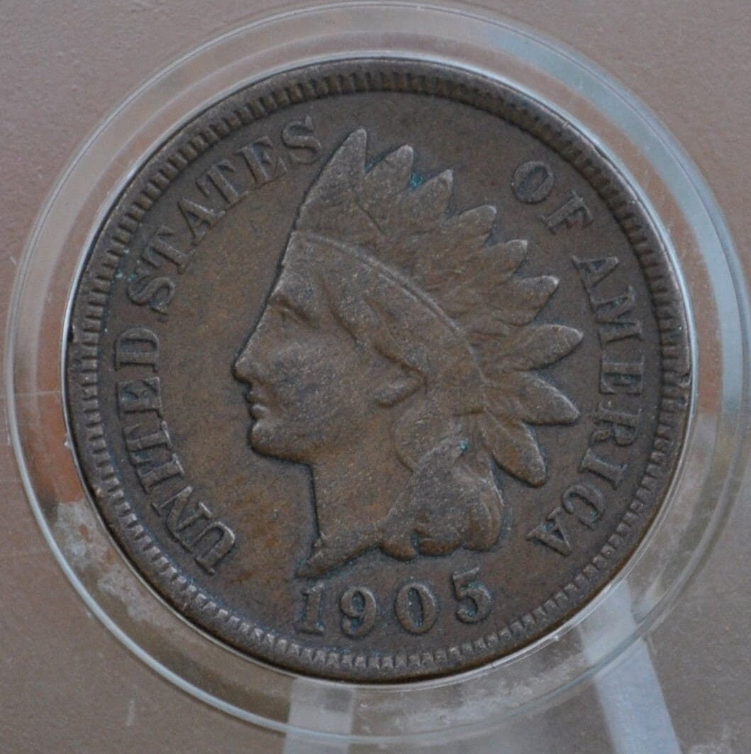 1905 Indian Head Penny - Choose by Grade - Indian Head Cent 1905 - US 1 ...