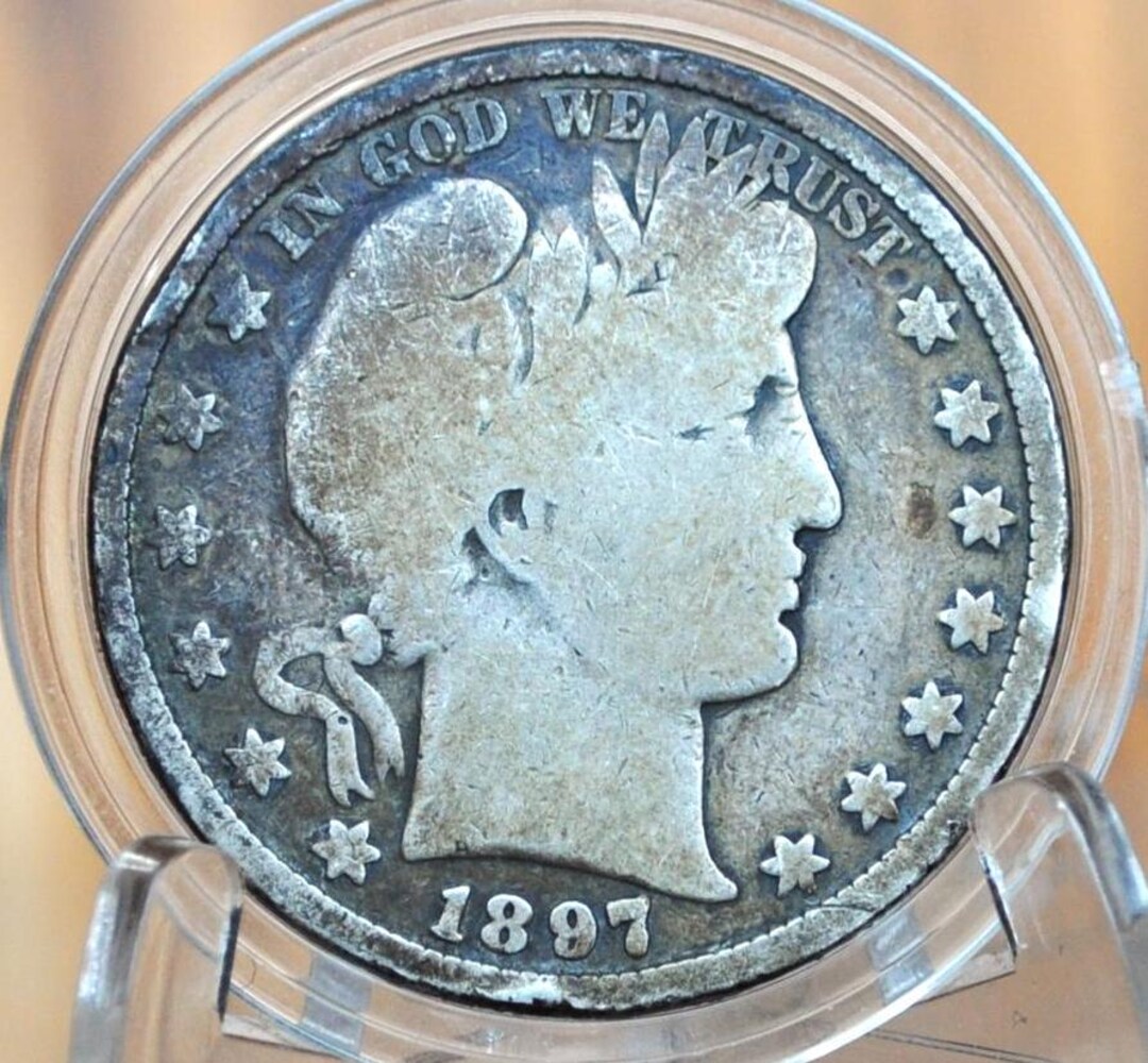 1897 Barber Silver Half Dollar - Choose by Grade / Condition ...