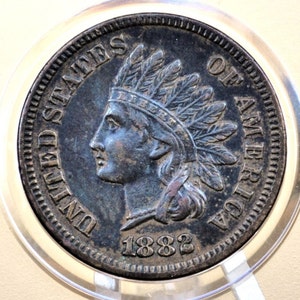 1882 Indian Head Cent - Choose by Grade / Condition - Indian Head Penny 1882 - Great Date - 1882 ...