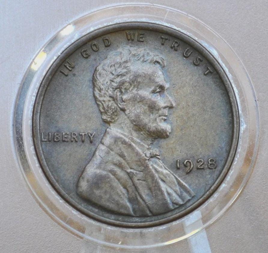 1928 P,D,S Wheat Pennies - Choose by Mint & Grade - 1928D Wheat Ear ...