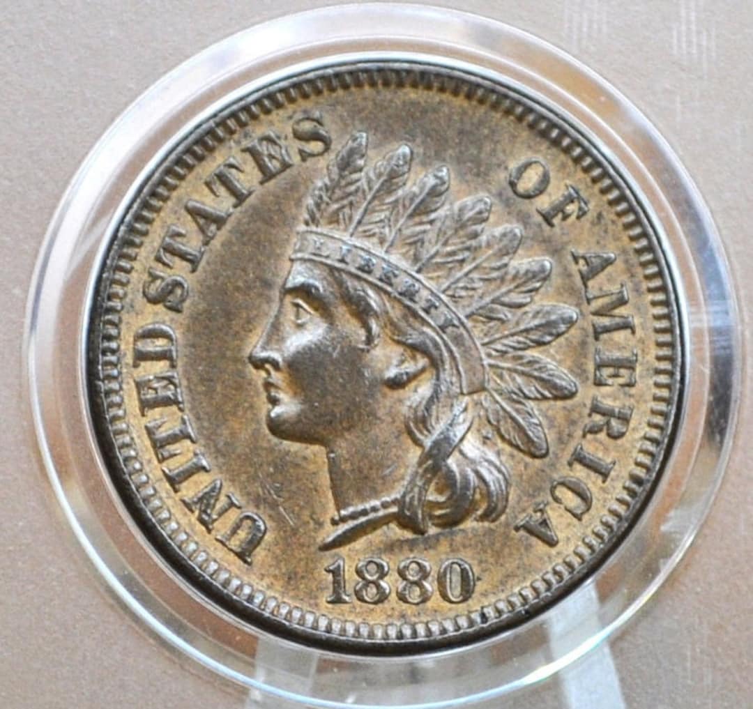 1880 Indian Head Penny - Choose by Grade / Condition - Great Date ...