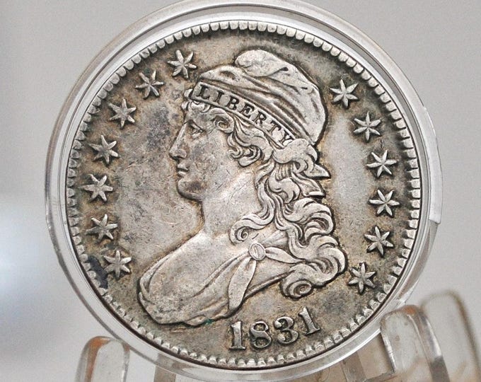 1831 Capped Bust Half Dollar - XF (extremely Fine) - 1831 Half Dollar ...
