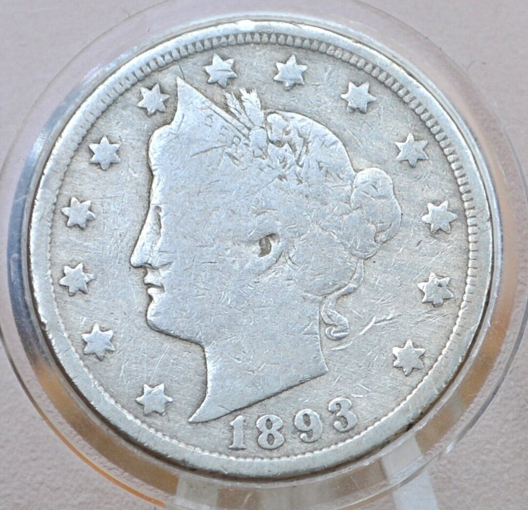 1893 V Nickel - Choose by Grade / Condition - 1893 Liberty Head Nickel ...