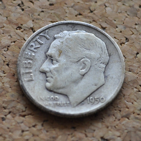 Roosevelt Dimes No Mint Mark - Etsy