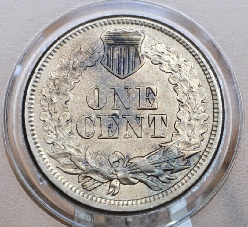 1860 Indian Head Penny - Choose by Grade - Round Bust 1860 - Second ...