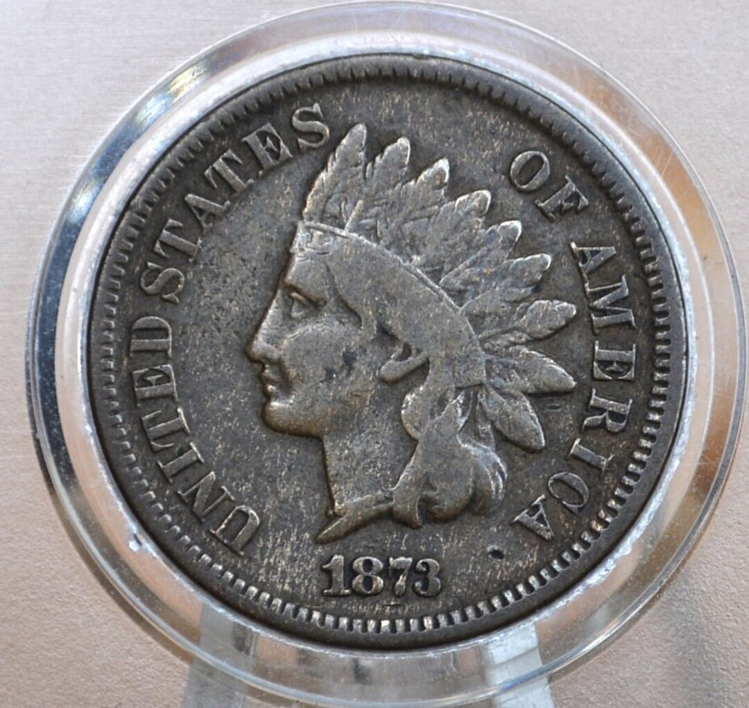 1873 Indian Head Penny Choose by Grade / Condition Good Date, Harder to Find Indian Head Cent ...
